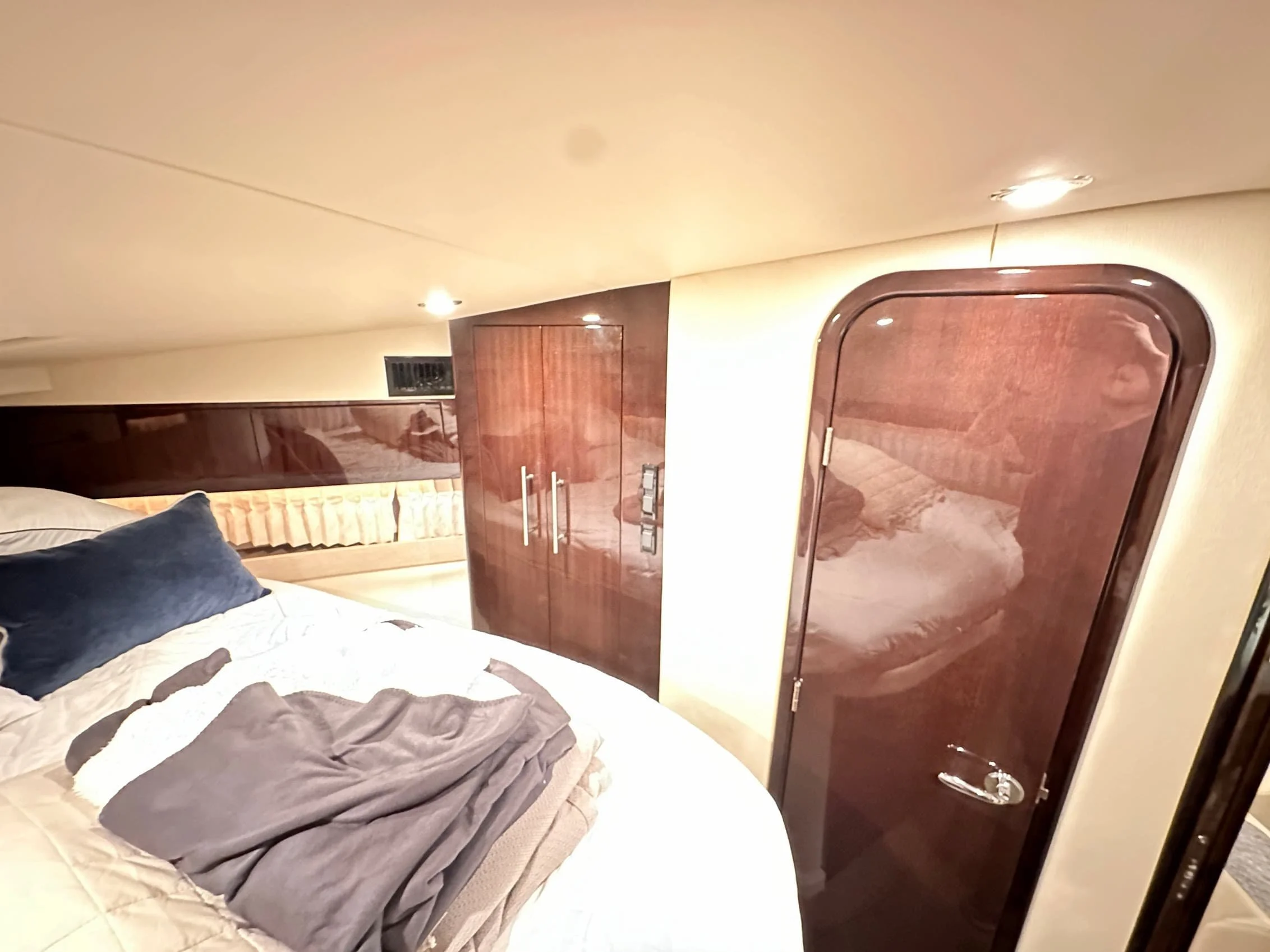 6-Day Yacht Interior Wrap | 3M Di-Noc Wood Grain Vinyl