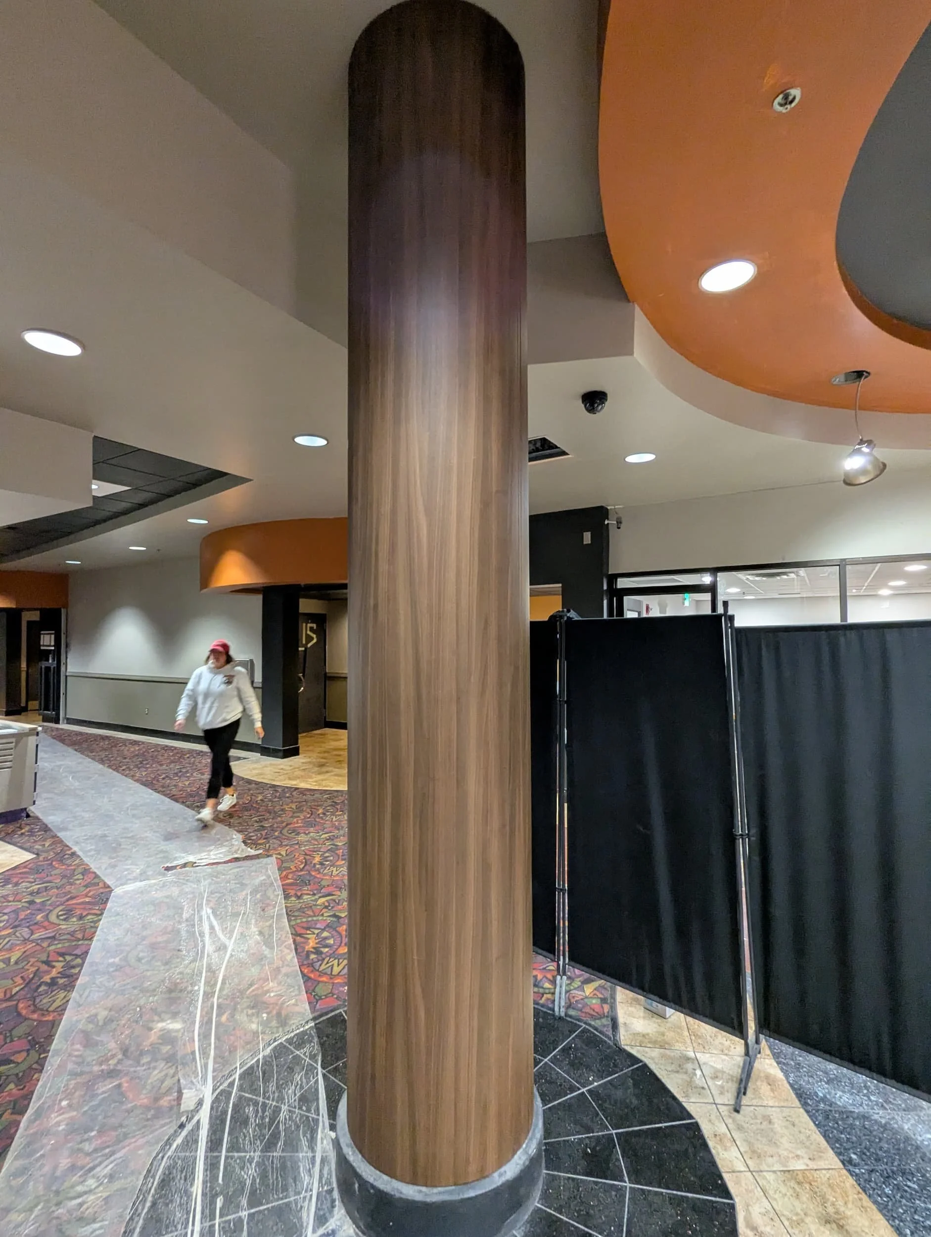 Column Wraps using Architectural Films @ Regal Edwards Boise 21 (BLOG)