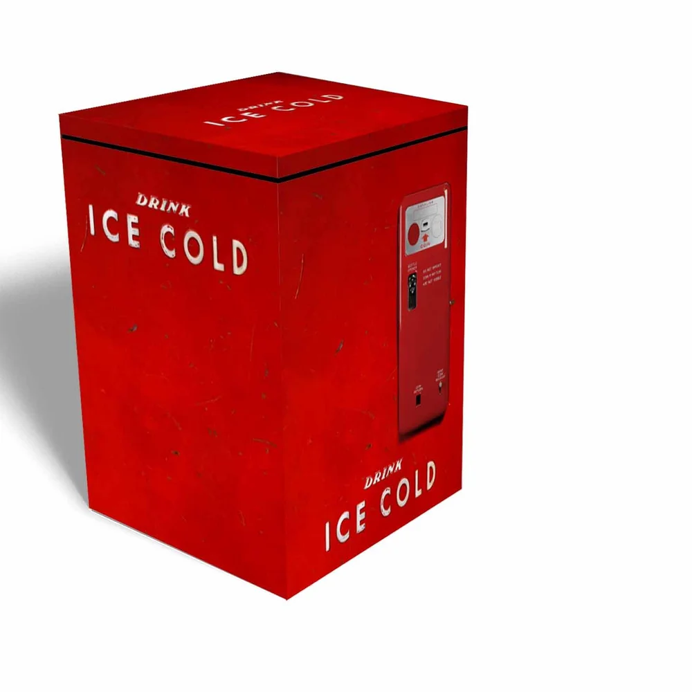 Vending Machine Ice Cold Chest Freezer Wrap