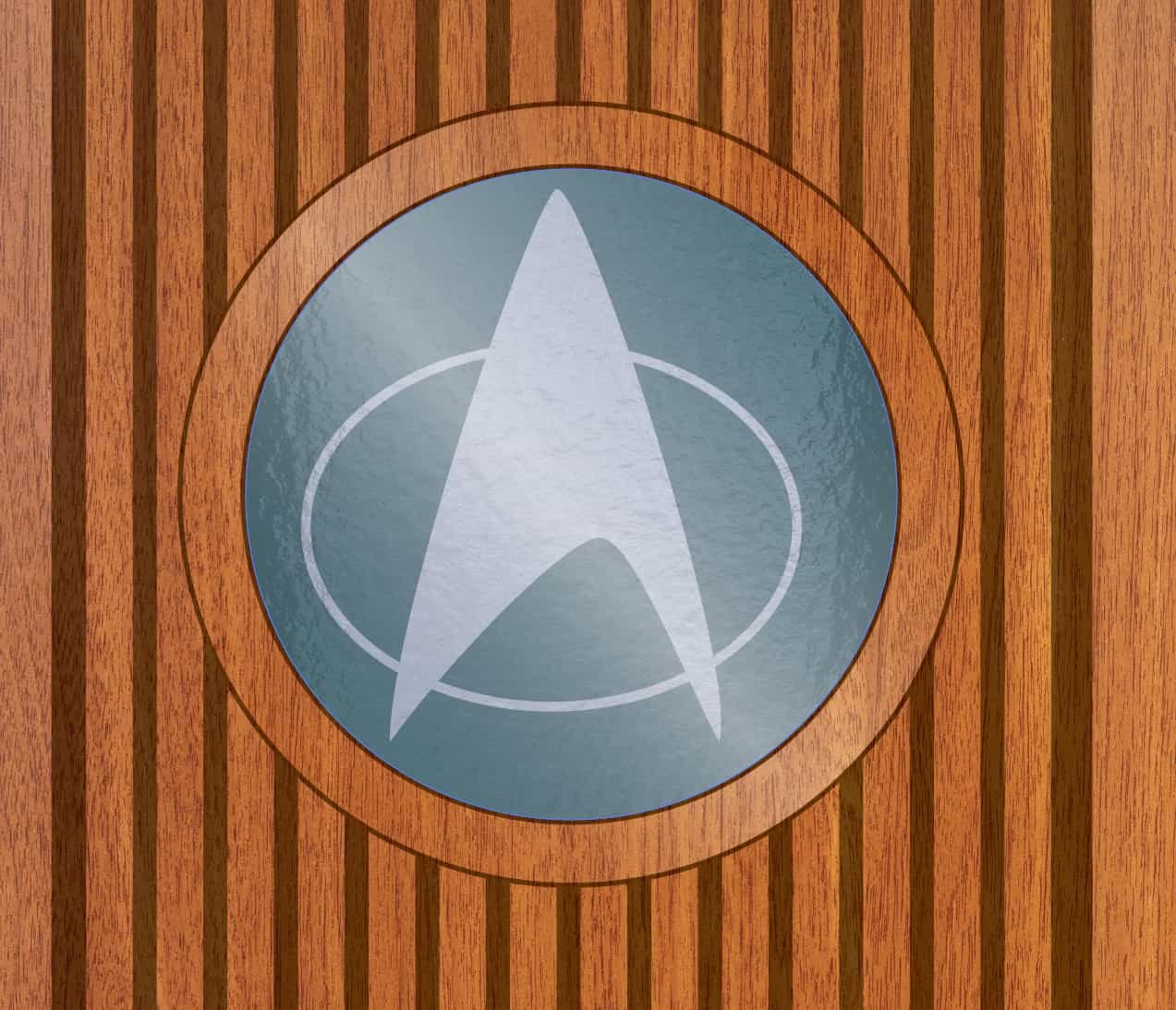 Star Trek Ten Forward Door wrap