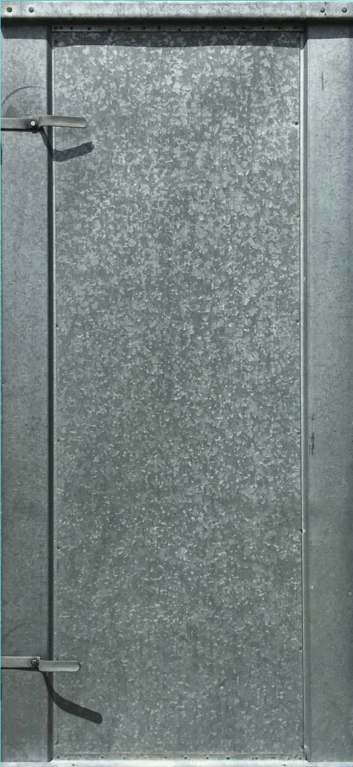 Galvanized Steel Vinyl Door Wrap