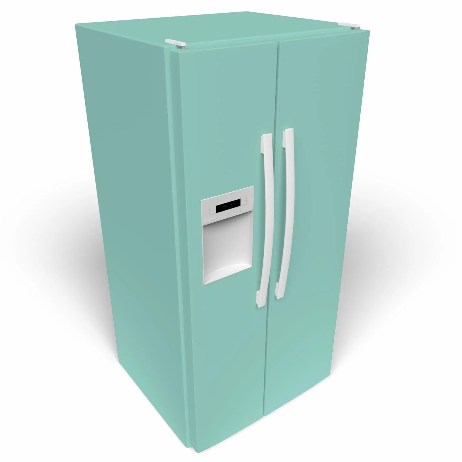 Canary Yellow Retro Chiller Refrigerator Wrap