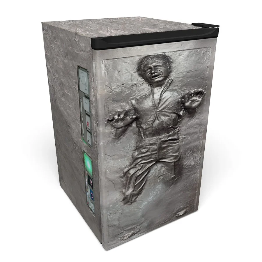 R2D2 Custom Printed Vinyl Mini Fridge Wrap