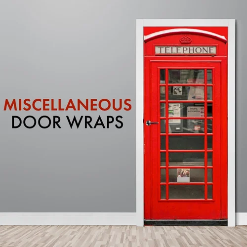 Custom Printed Vinyl Door Wraps Categories