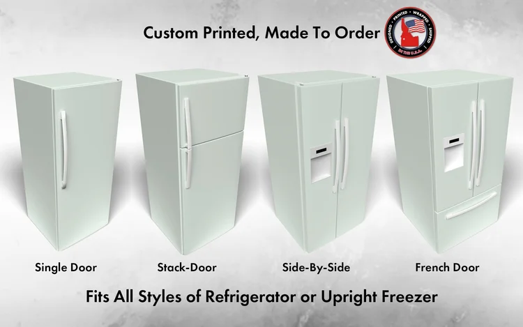 Juggernog Vending Machine Refrigerator Wrap