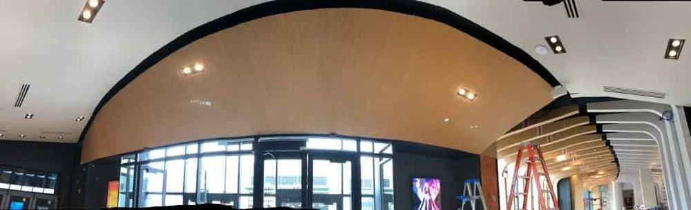 Curved Ceiling Wrap using Belbien Architectural Films (BLOG)