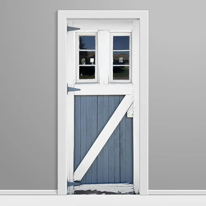 Rustic Door Wraps — RM wraps makes custom-printed vinyl wraps for your ...