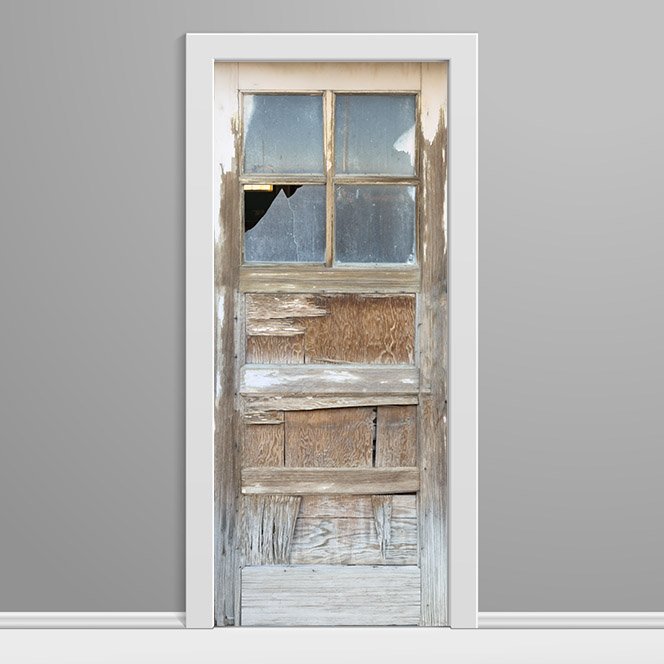 Rustic Door Wraps — RM wraps makes custom-printed vinyl wraps for your ...