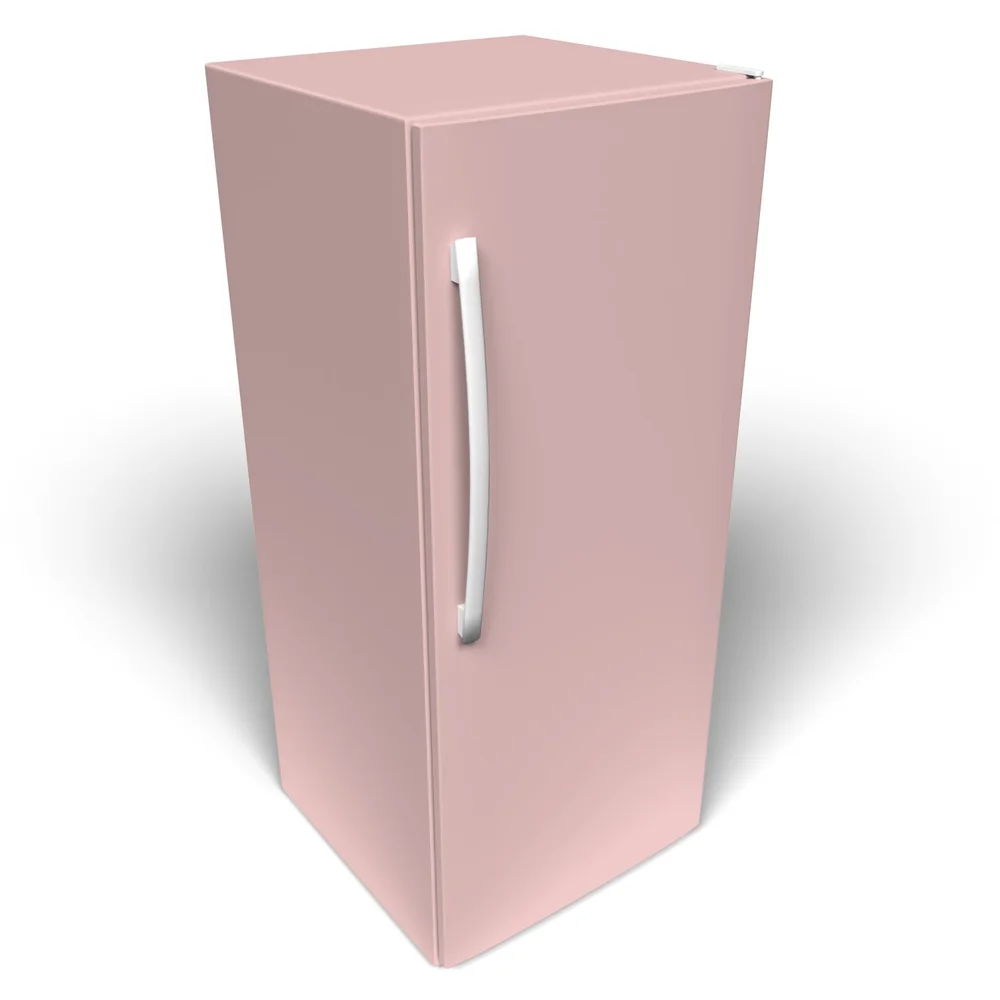 Bright Red Retro Chiller Refrigerator Wrap