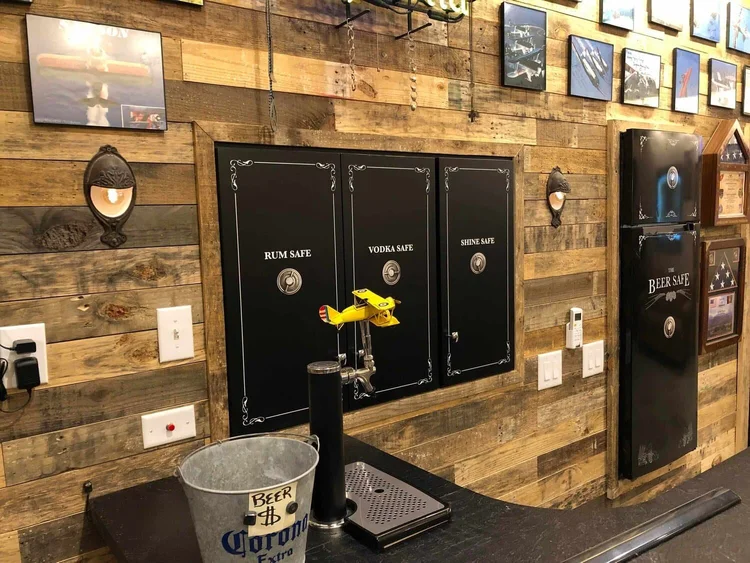 Mike's Alcohol Safe Mini-Fridge & Refrigerator Wraps