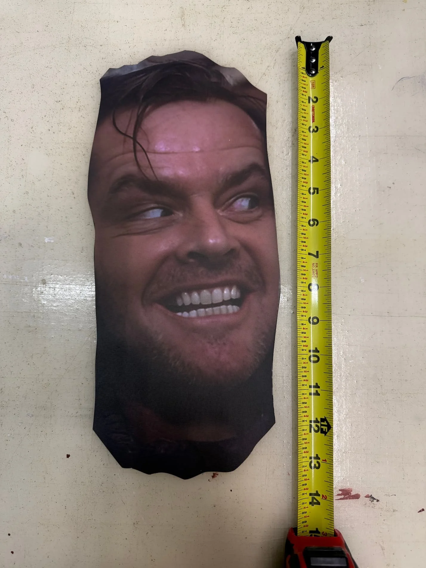 The Shining Jack Nicholson Here's Johnny Scene sticker