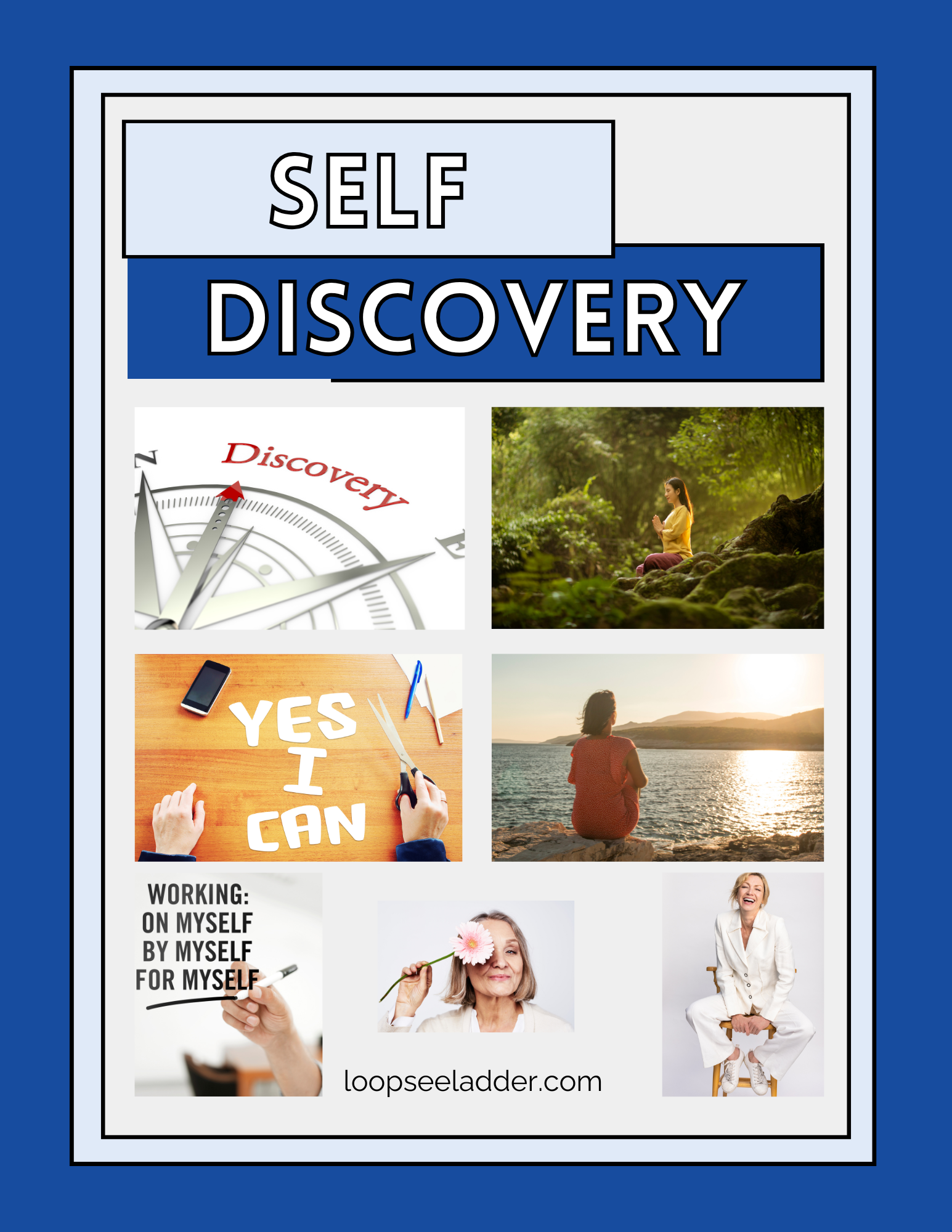 3 Self-Discovery Exercises for Women 55+ | Loop See Ladder