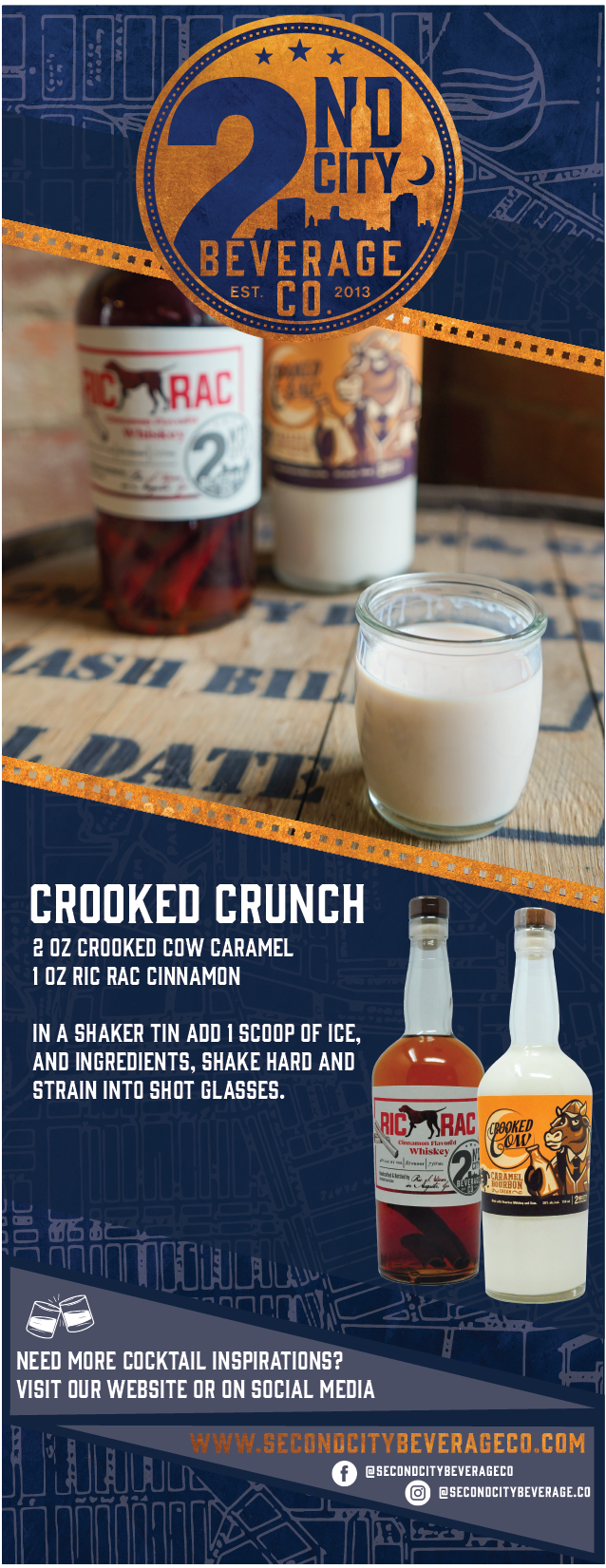 Crooked Cow — Second City Beverage Co.