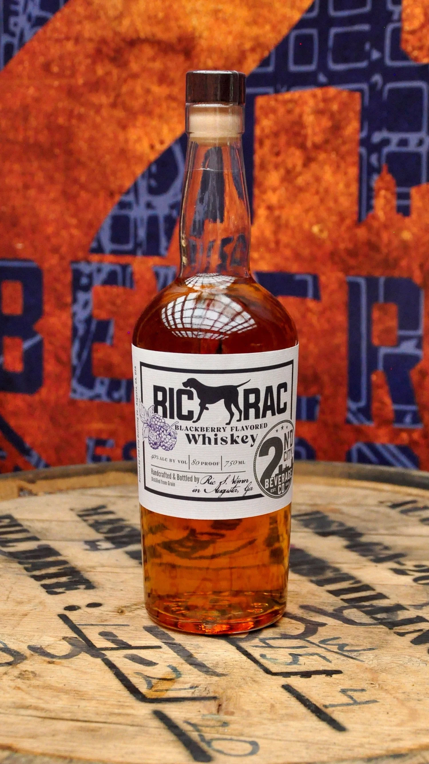 Ric Rac Blackberry Flavored Whiskey — Second City Beverage Co.