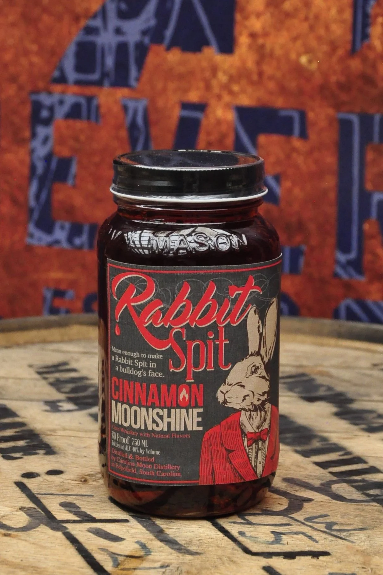 Rabbit Spit Cinnamon Moonshine — Second City Beverage Co.
