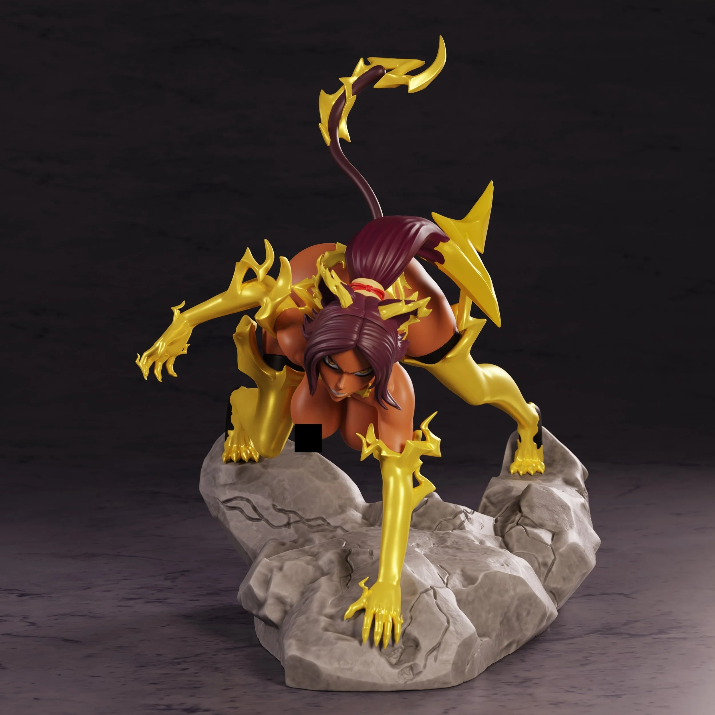 PolyBitsArt Statues and Figures — Baalite3D