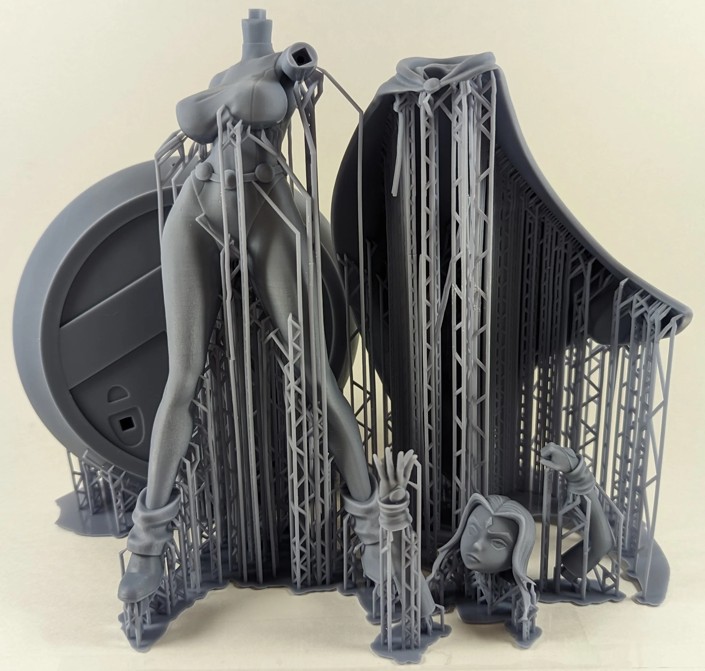 PolyBitsArt Statues and Figures — Baalite3D