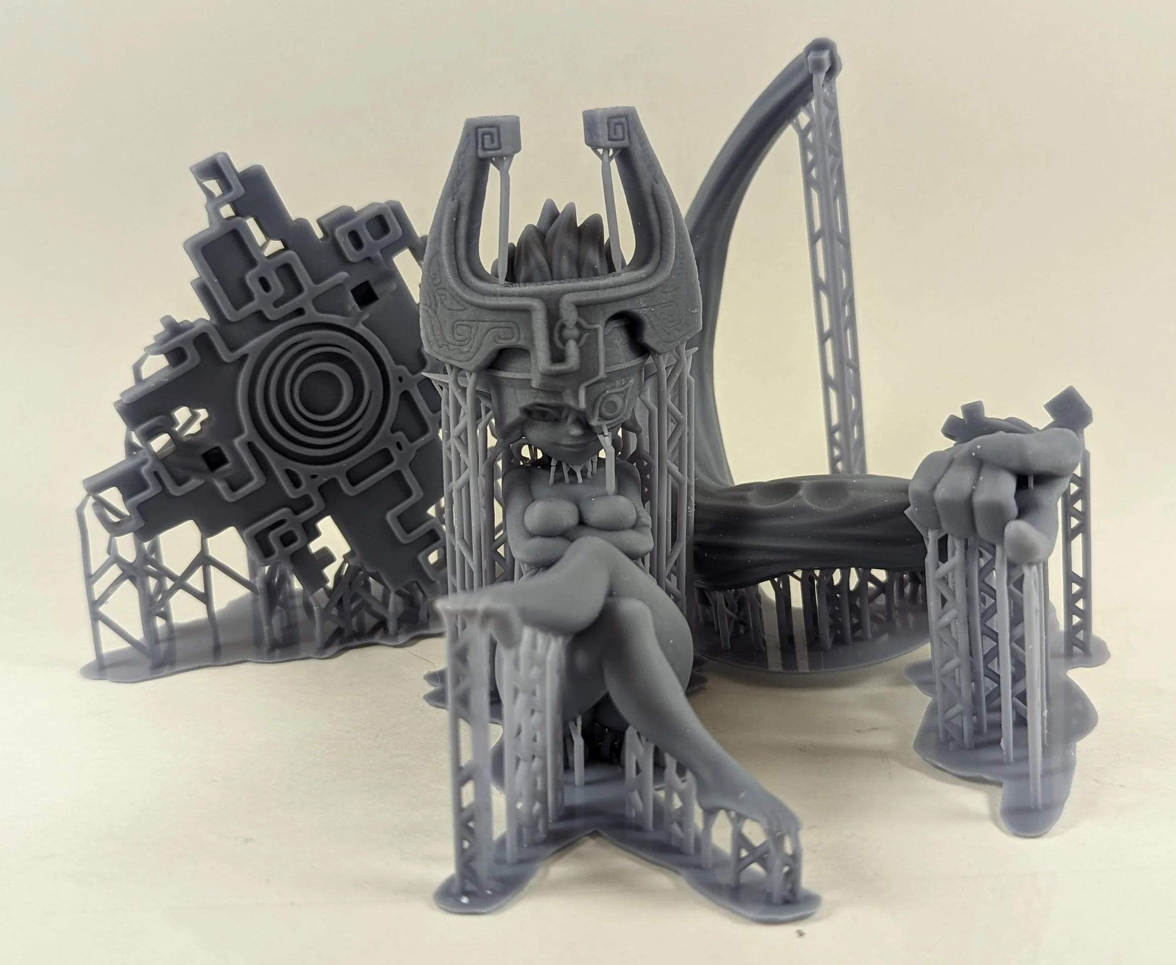 PolyBitsArt Statues and Figures — Baalite3D