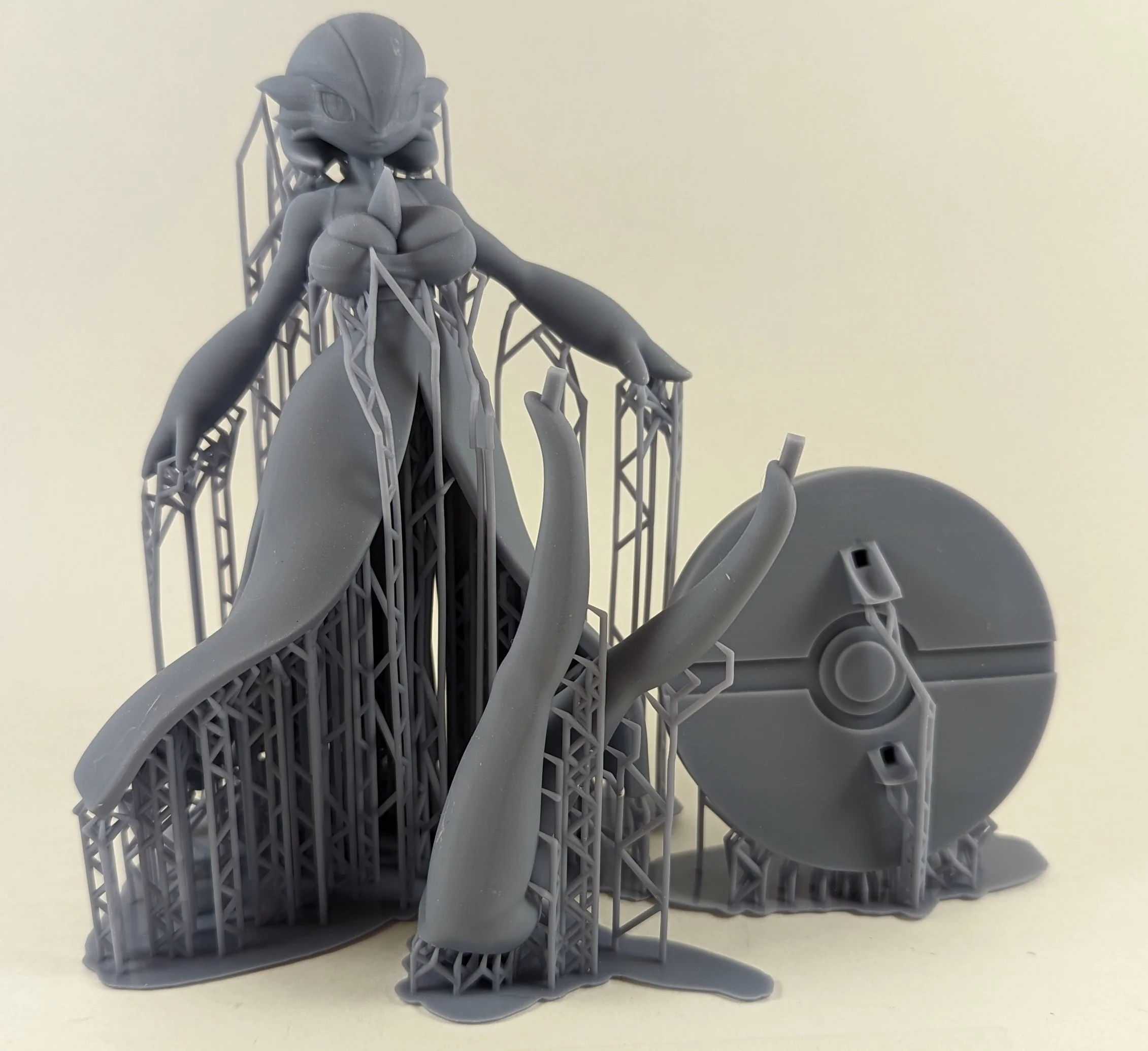 PolyBitsArt Statues and Figures — Baalite3D