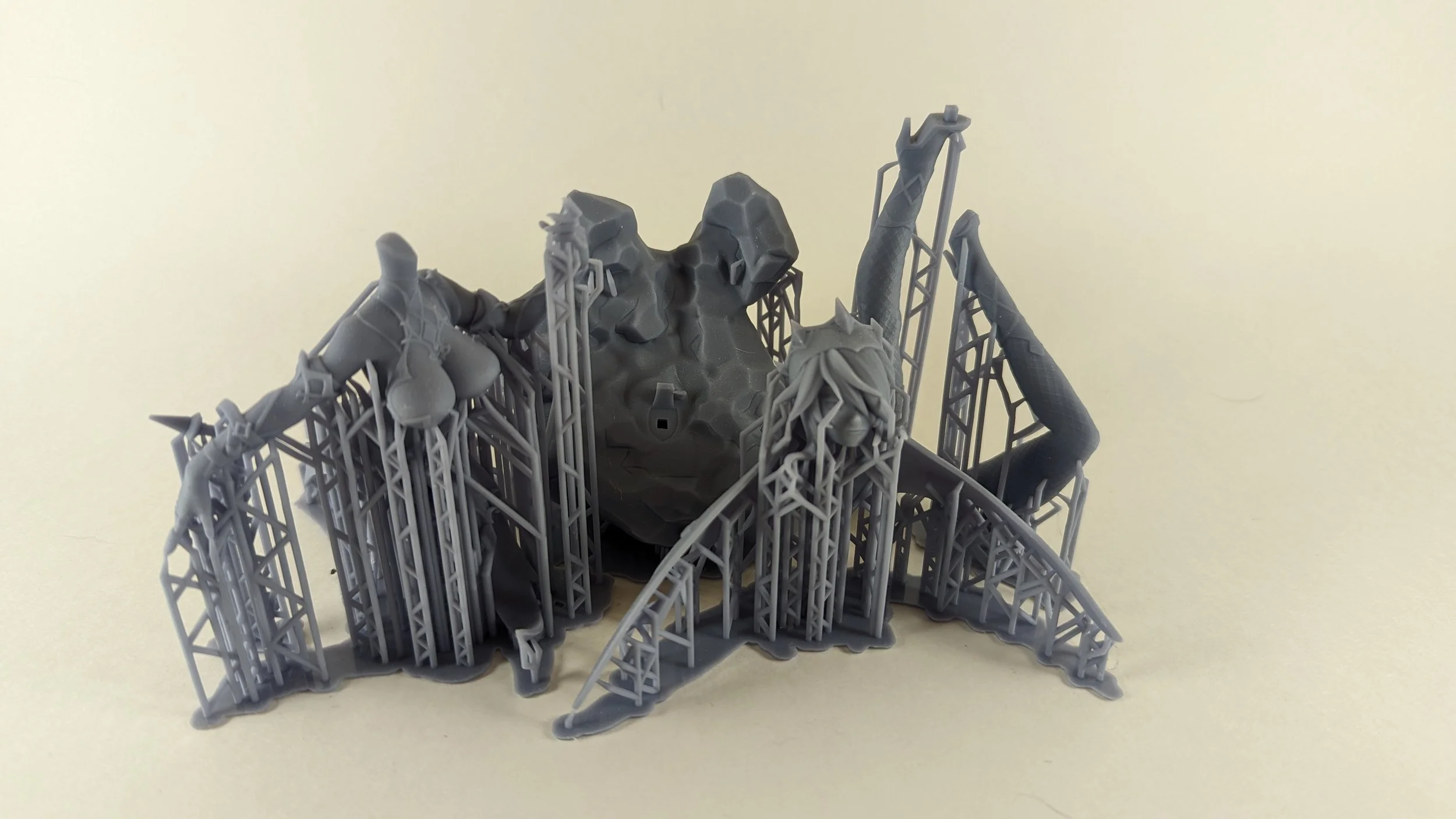 PolyBitsArt Statues and Figures — Baalite3D