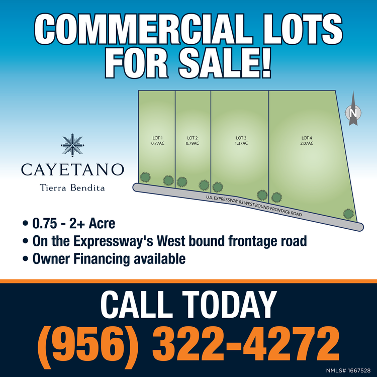 Tierra Bendita Commercial Lots for Sale in Rio Grande Valley | Owner ...