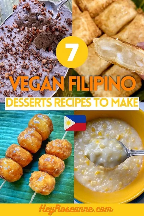 Filipino Desserts List