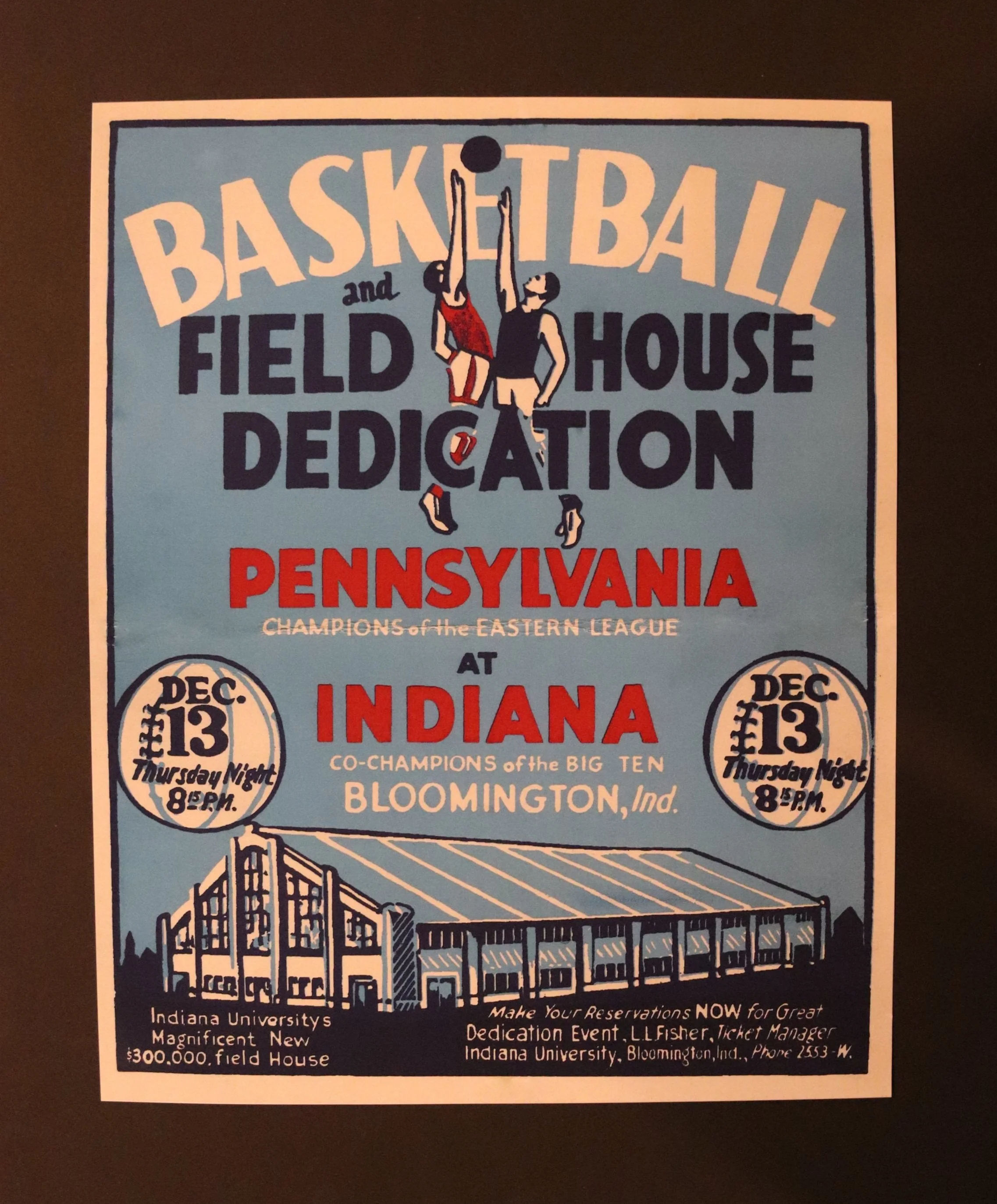 Indiana Hoosier Basketball Posters & Photos — The General's Assembly ...