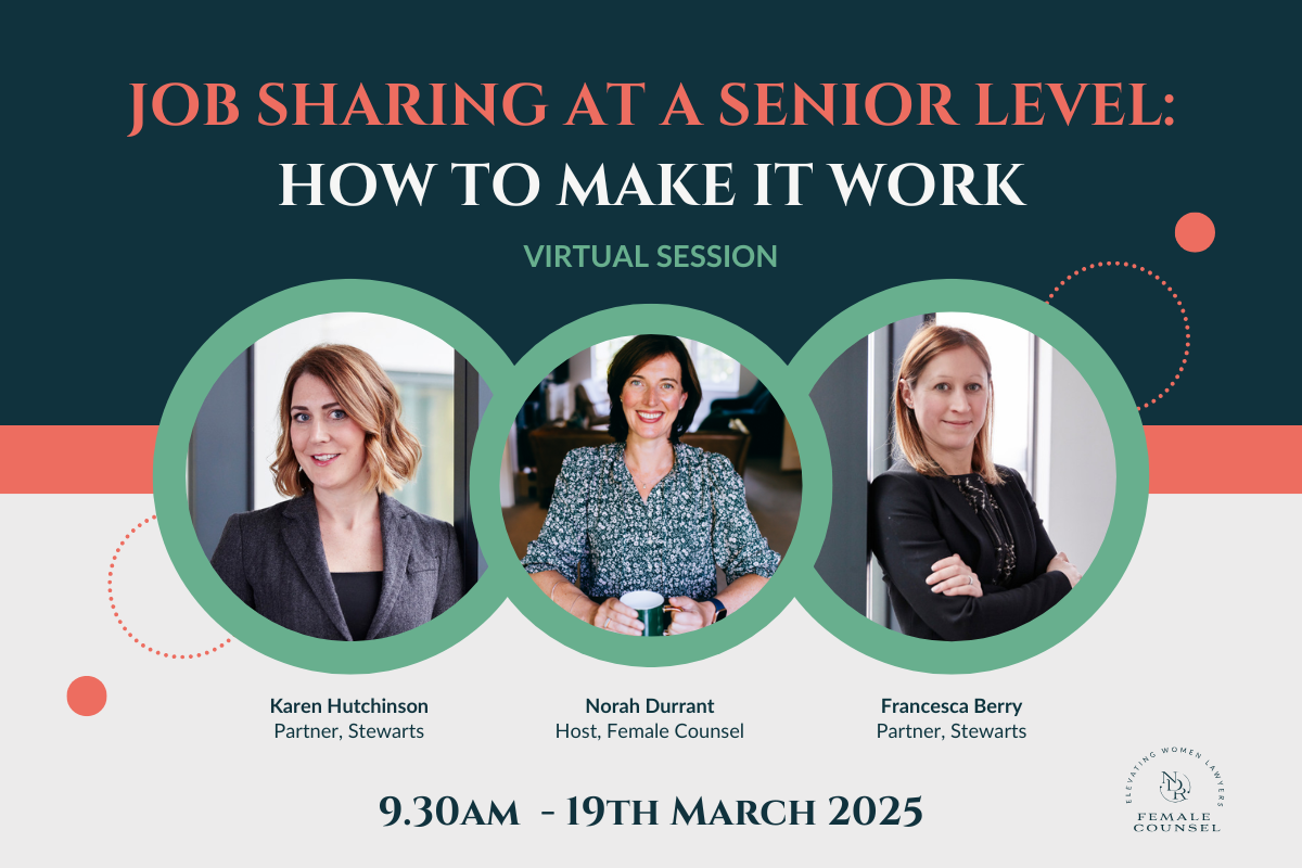 Job sharing at a senior level: how to make it work — Norah Durrant ...