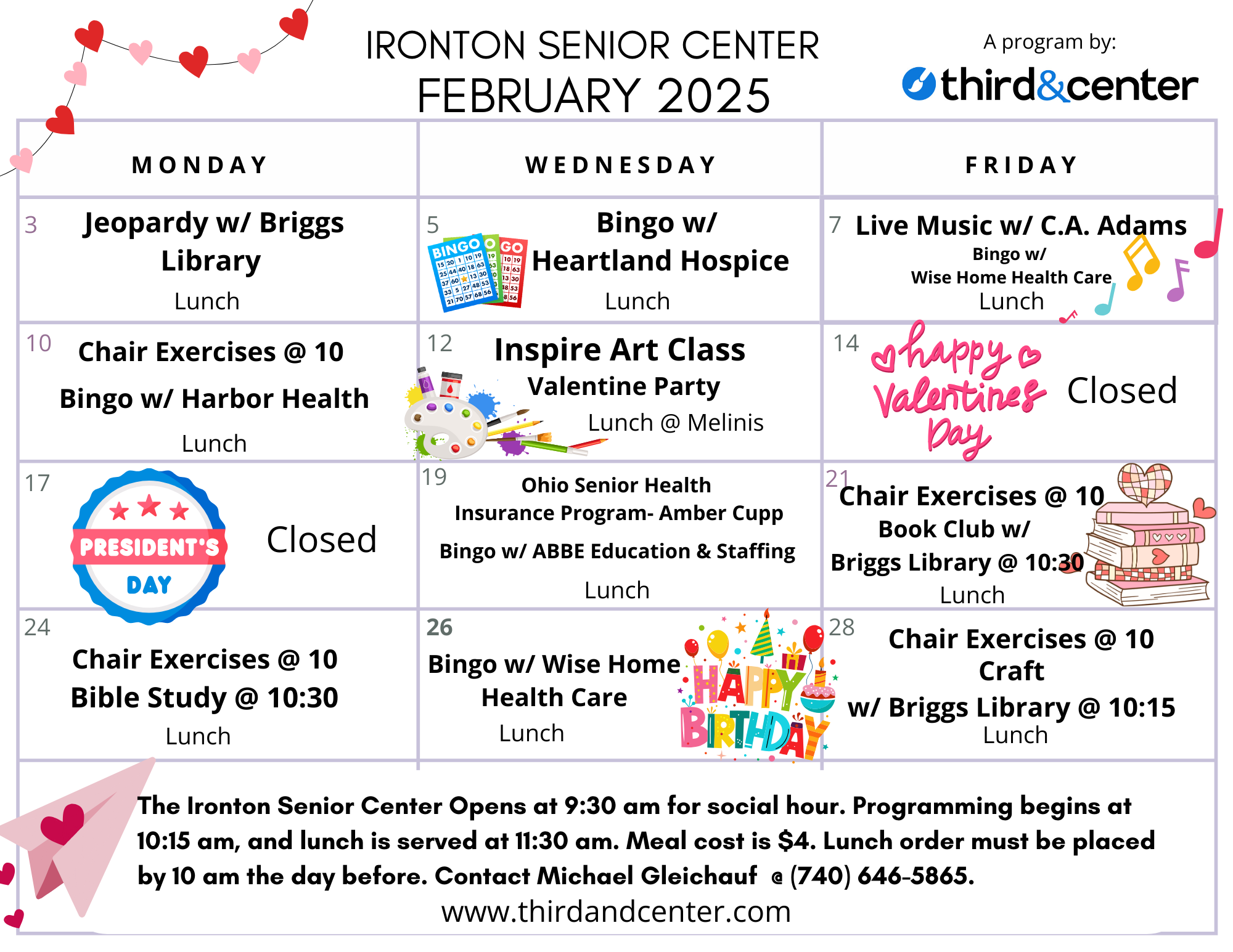 Ironton Senior Center — Third and Center