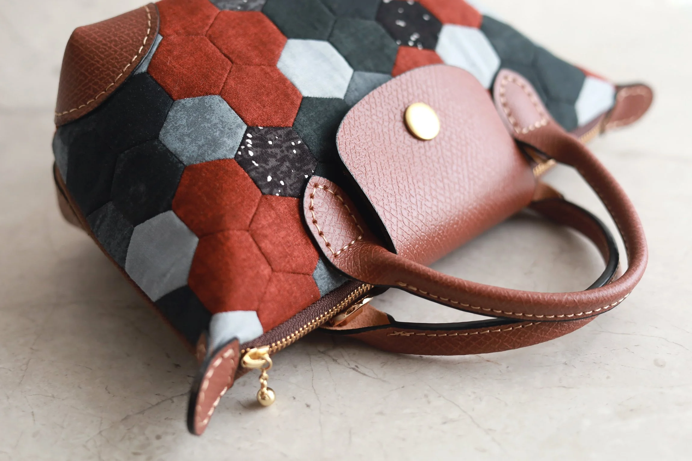 Hexagon Origami Handbag DIY Kit — Mont Bleu