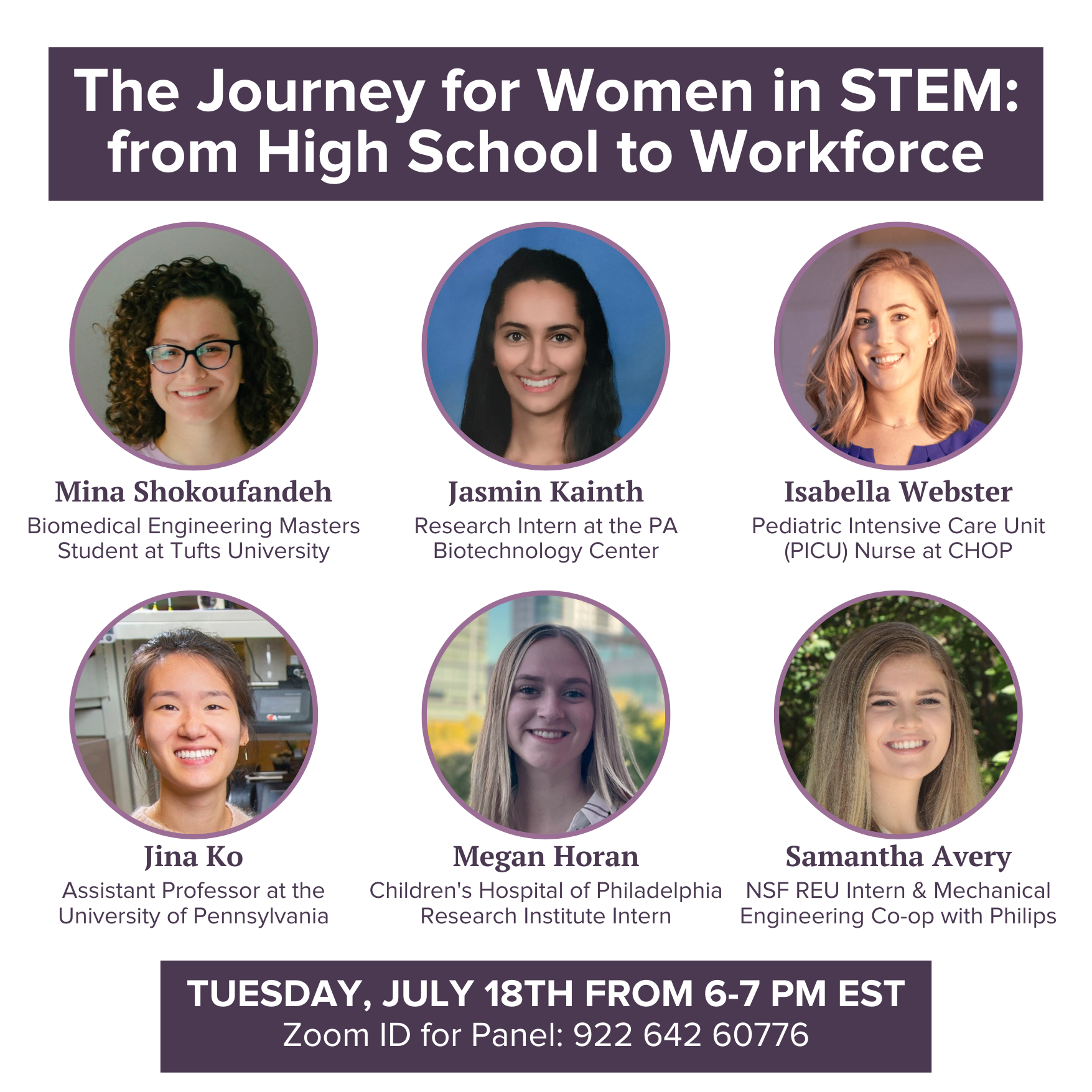 The Journey for Women in STEM: from High School to Workforce — Girls ...