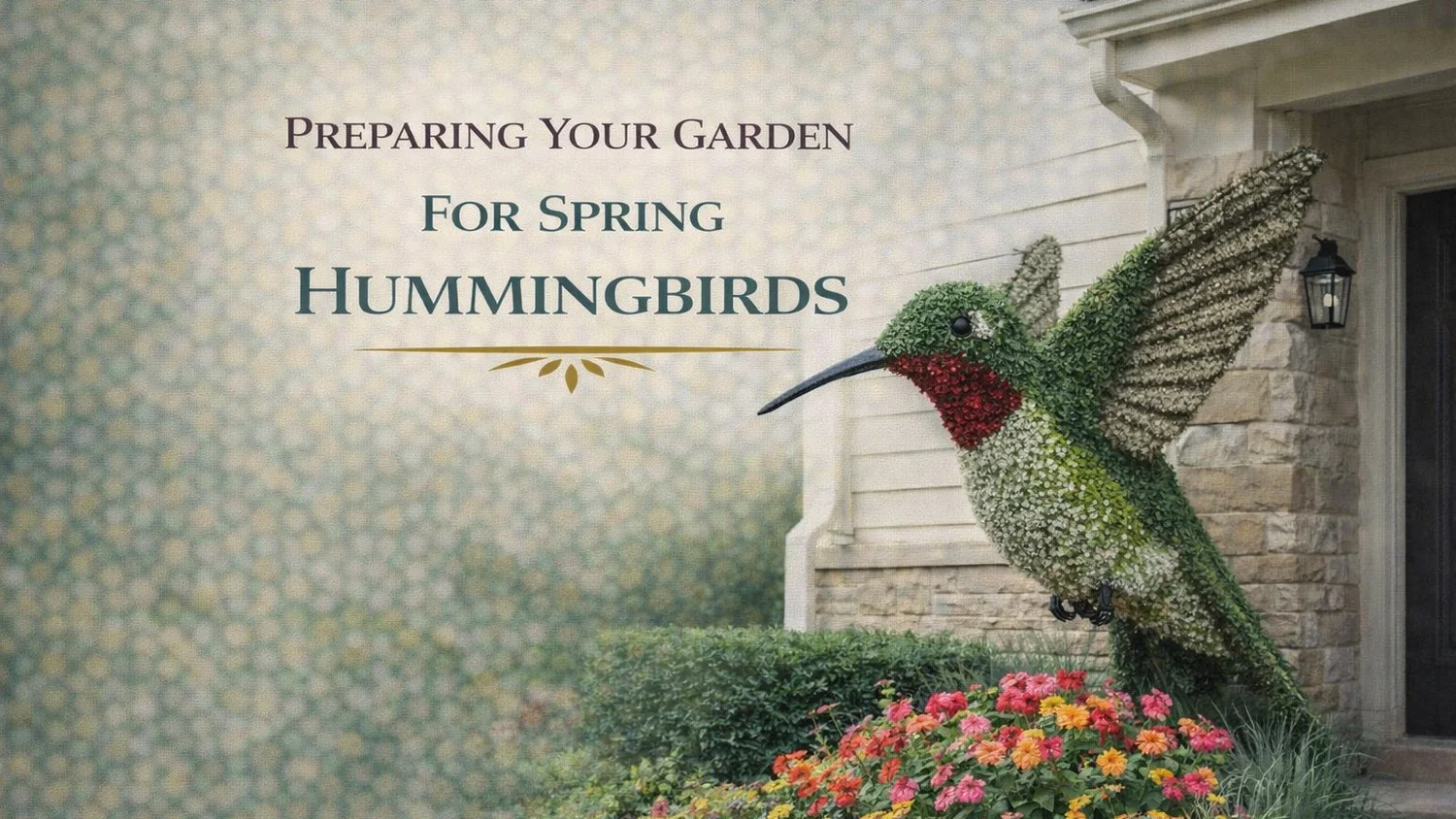 Preparing Your Garden for Spring Hummingbirds — Anthony Lujan