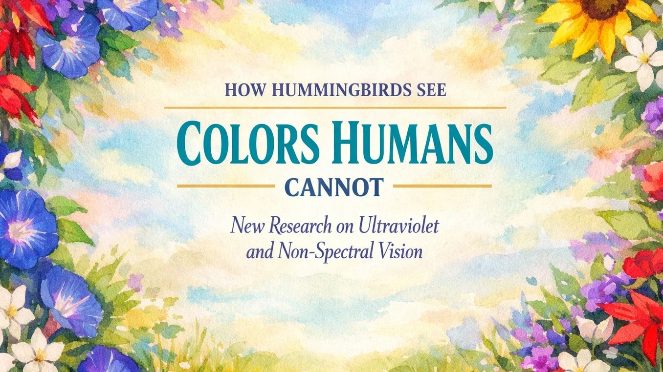 How Hummingbirds See Colors Humans Cannot — Anthony Lujan