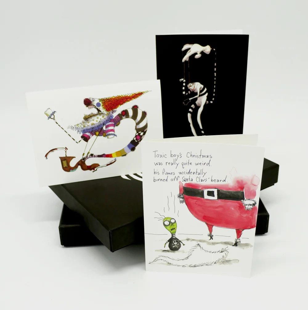 Holiday card set — TIM BURTON