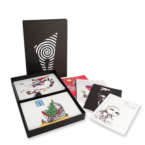 Holiday card set — TIM BURTON