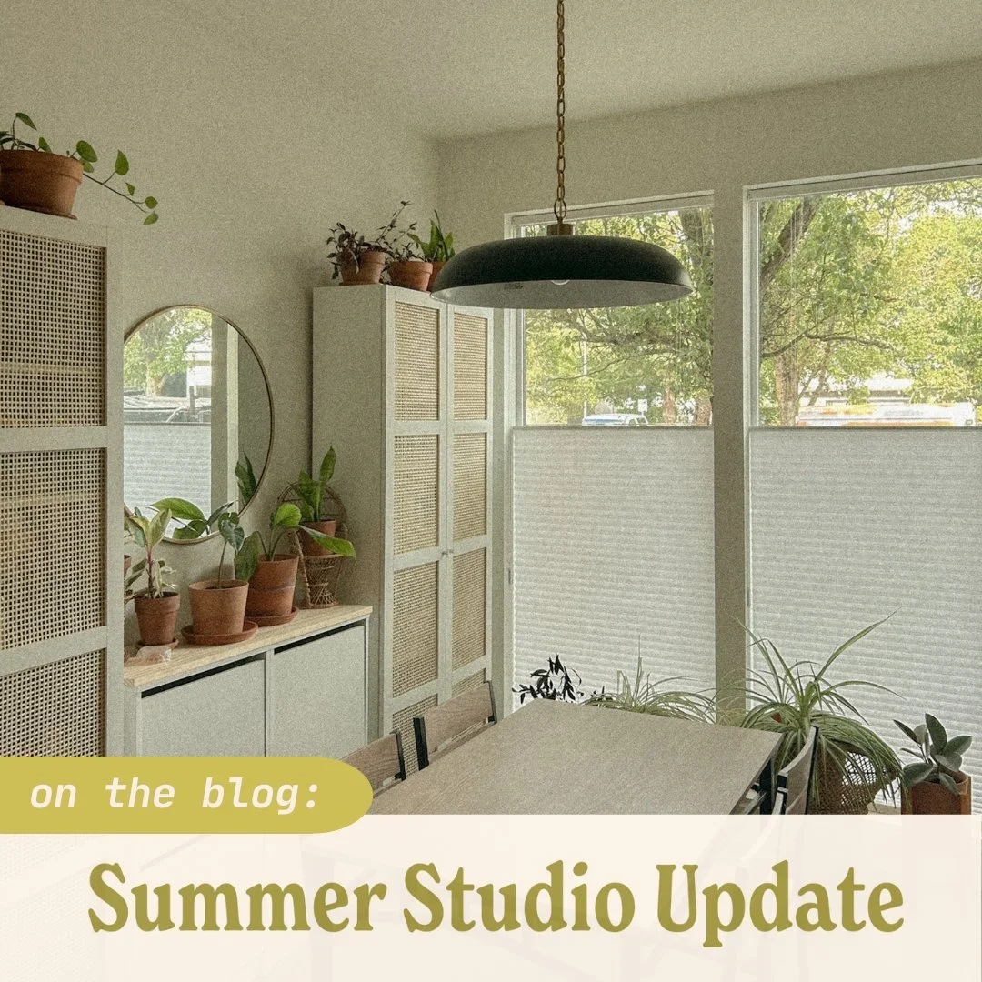 Summer Studio Update — Euca Design