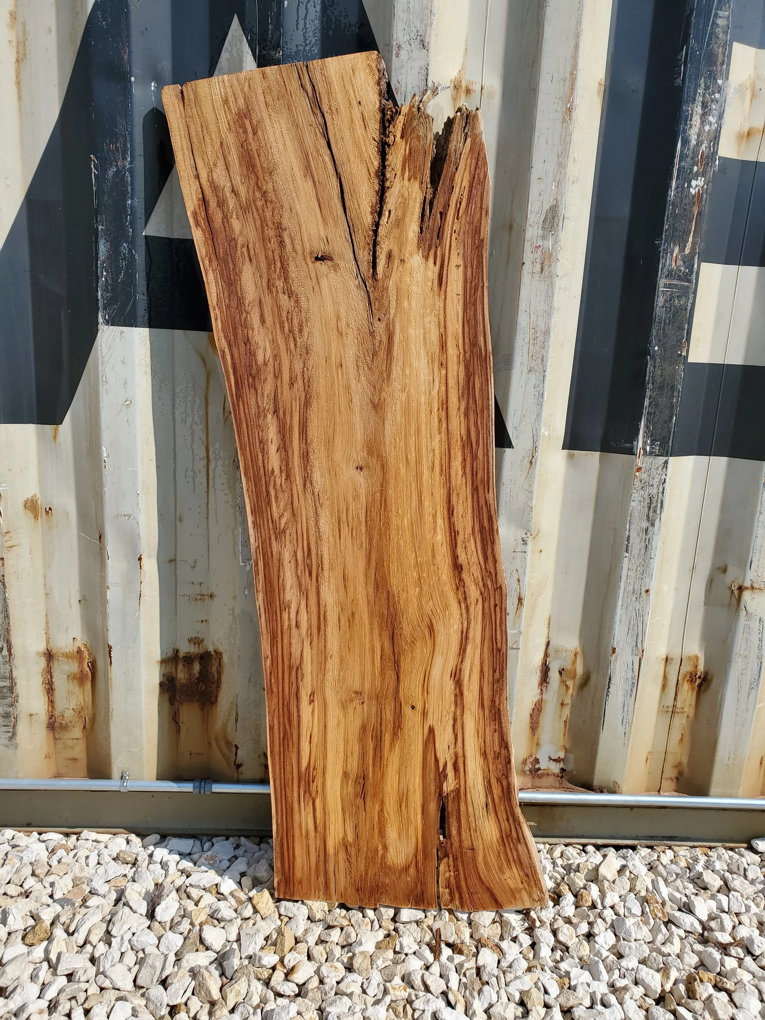 Slab Flattening — Metal + Mottle