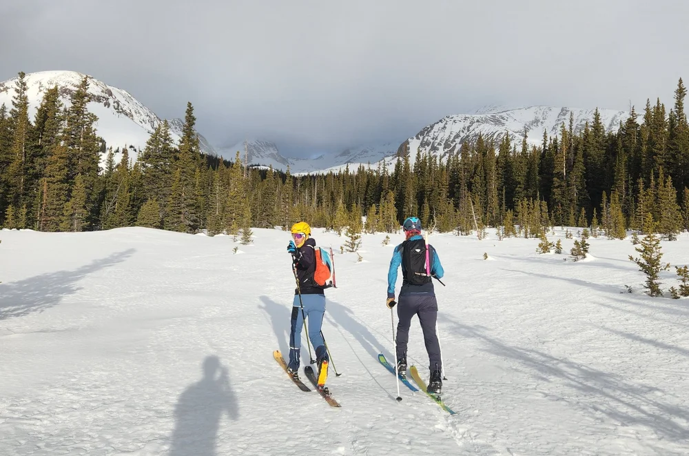 Blue Lake Basin Spring Skiing (Indian Peaks Wilderness) — Boulder Skimo