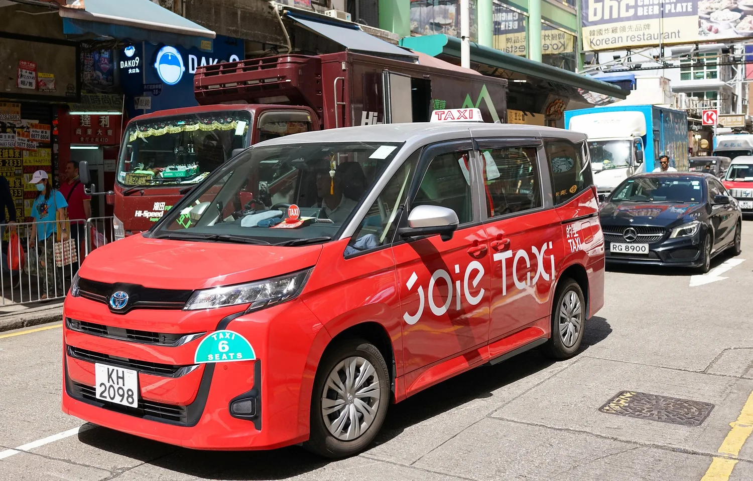 Hong Kong Taxis - Red, Green and Blue — J3 Private Tours Hong Kong ...