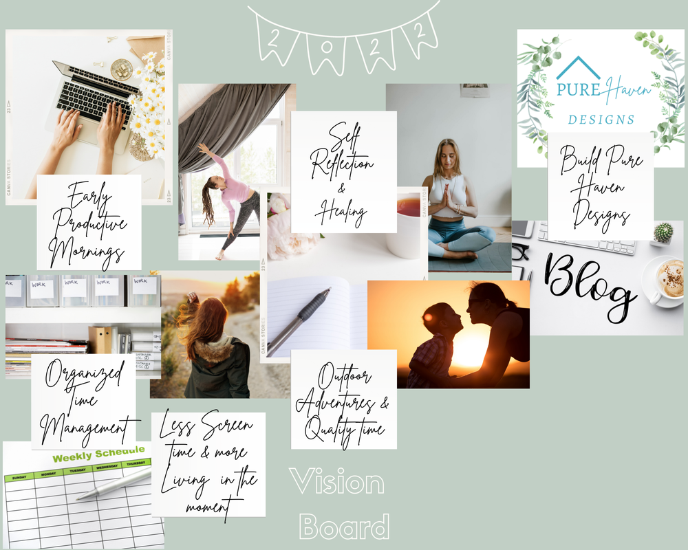 Tips on Manifesting your Goals and Creating a Vision Board — Pure Haven ...