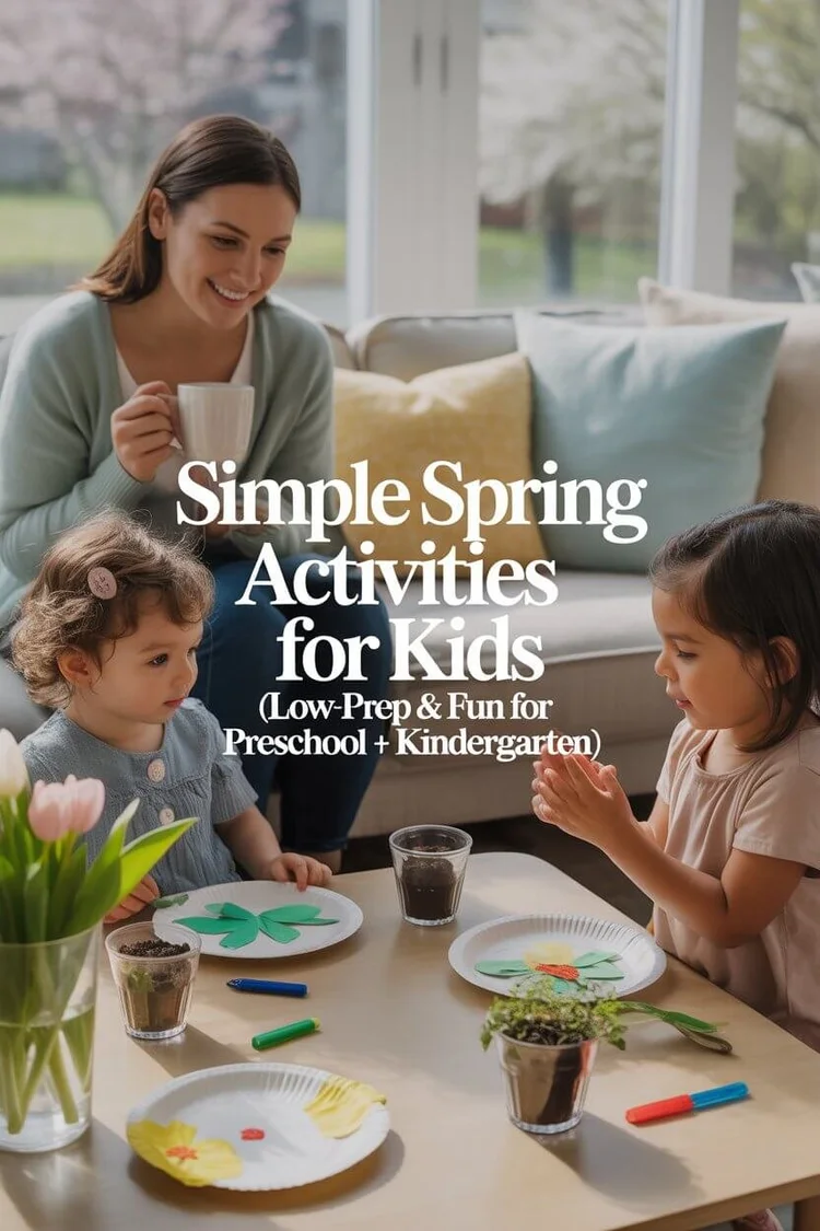 Simple Spring Activities for Kids (Preschool & Kindergarten Ideas ...