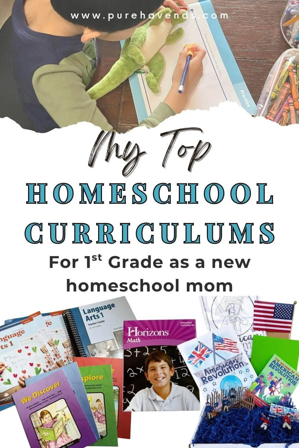 Homeschool Curriculum for 1st Grade – Math, Science, and Free — Pure ...