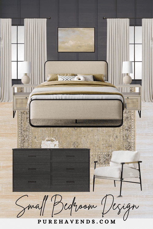 Small Bedroom Must Haves — Pure Haven Designs