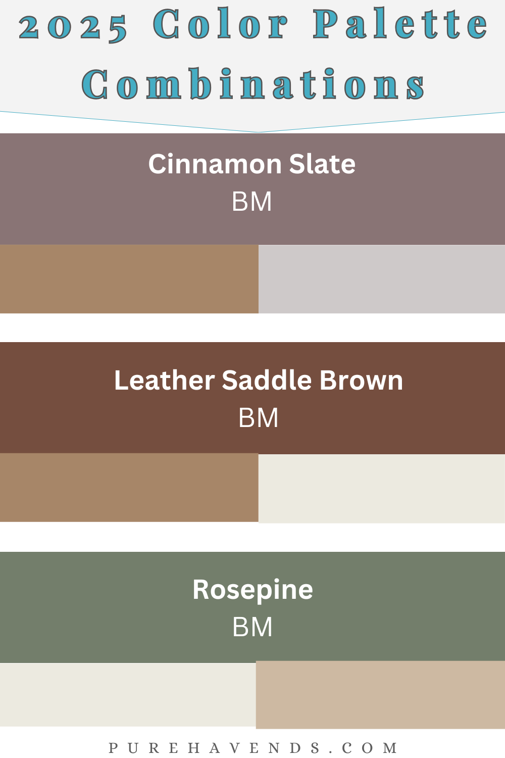 2025 Spring Color Palette and Color Combination Ideas — Pure Haven Designs