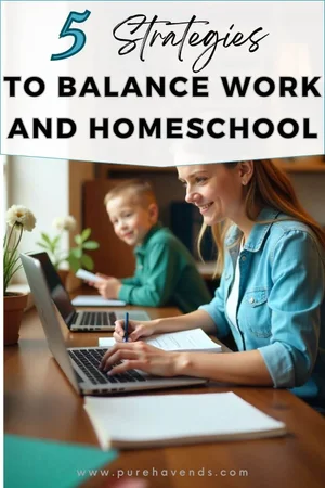 5 Strategies to Juggle Homeschooling and a Full-Time Job — Pure Haven ...