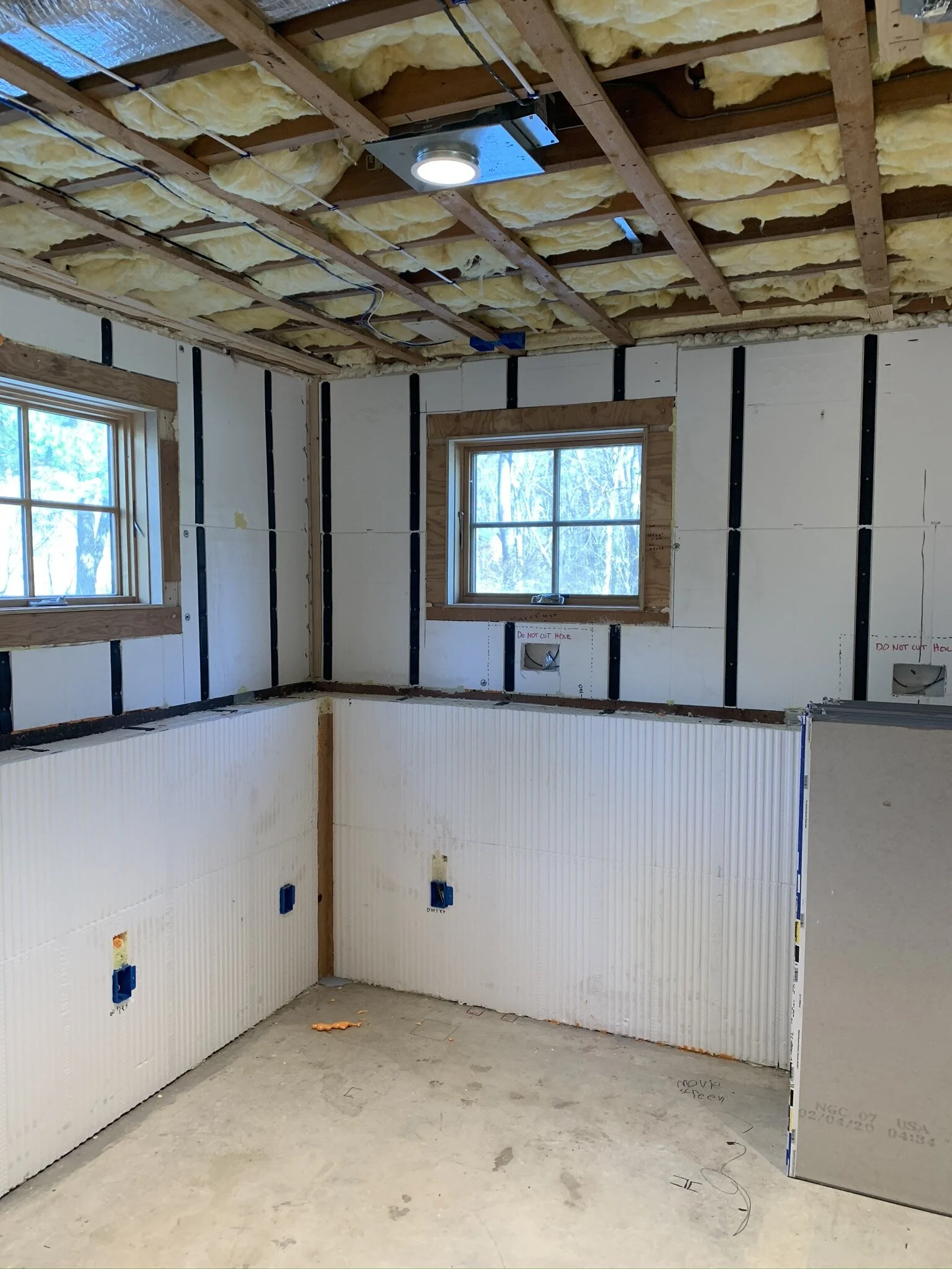 KT Blue Board Plastering