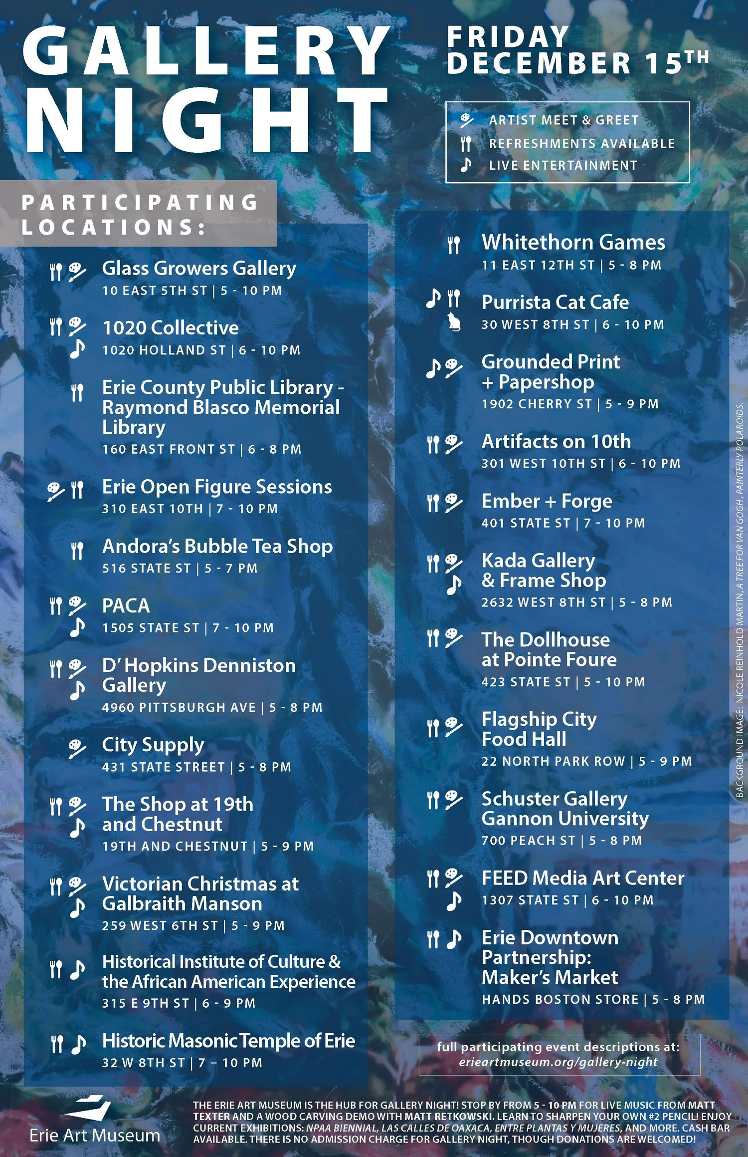 Gallery Night Registration | Join the Art Celebration Today — Erie Art ...