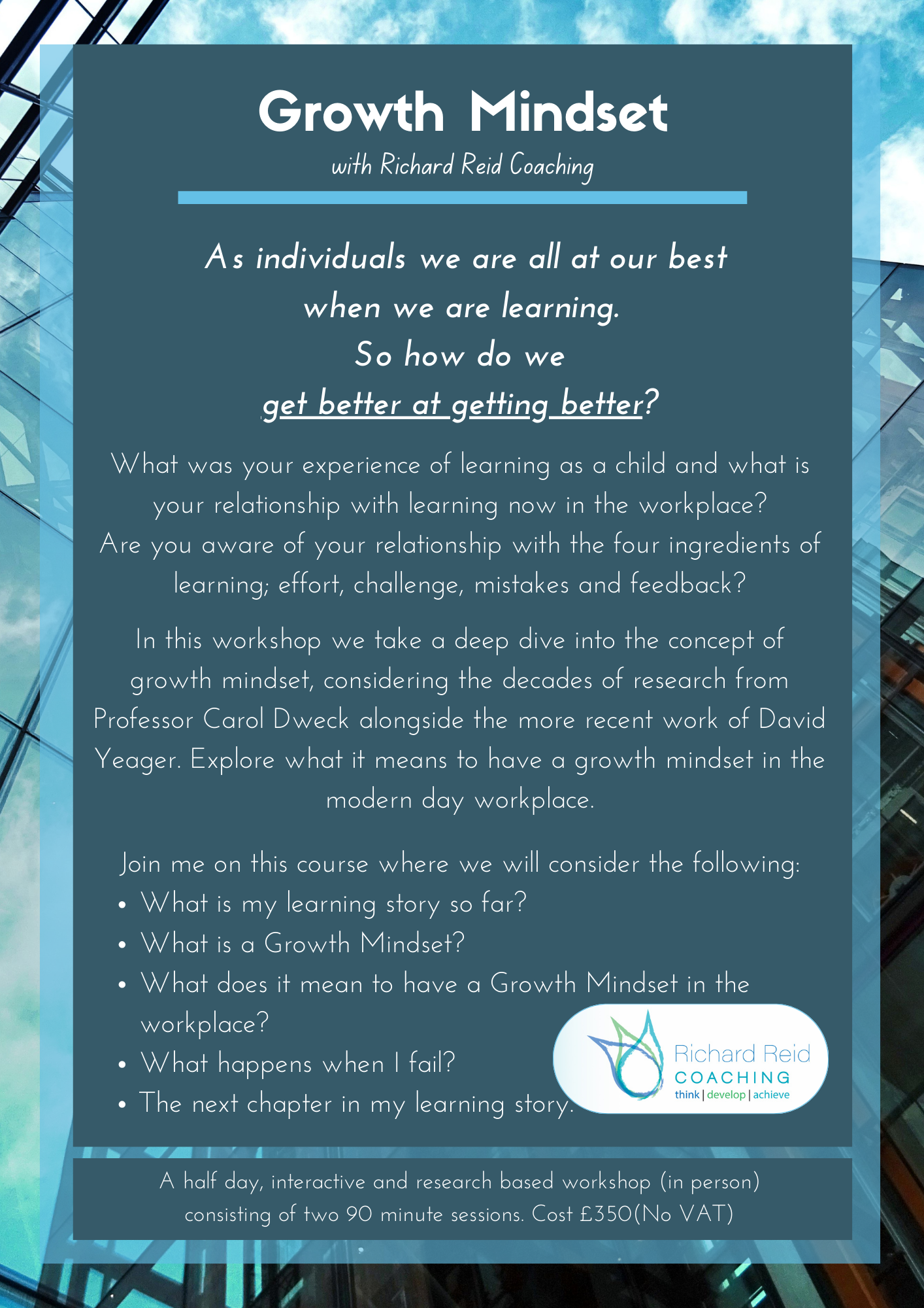 Growth Mindset — Richard Reid Coaching