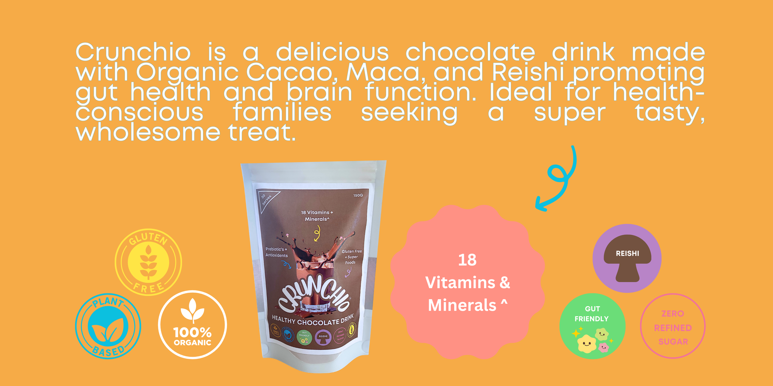 Organic Chocolate Superfood Powder