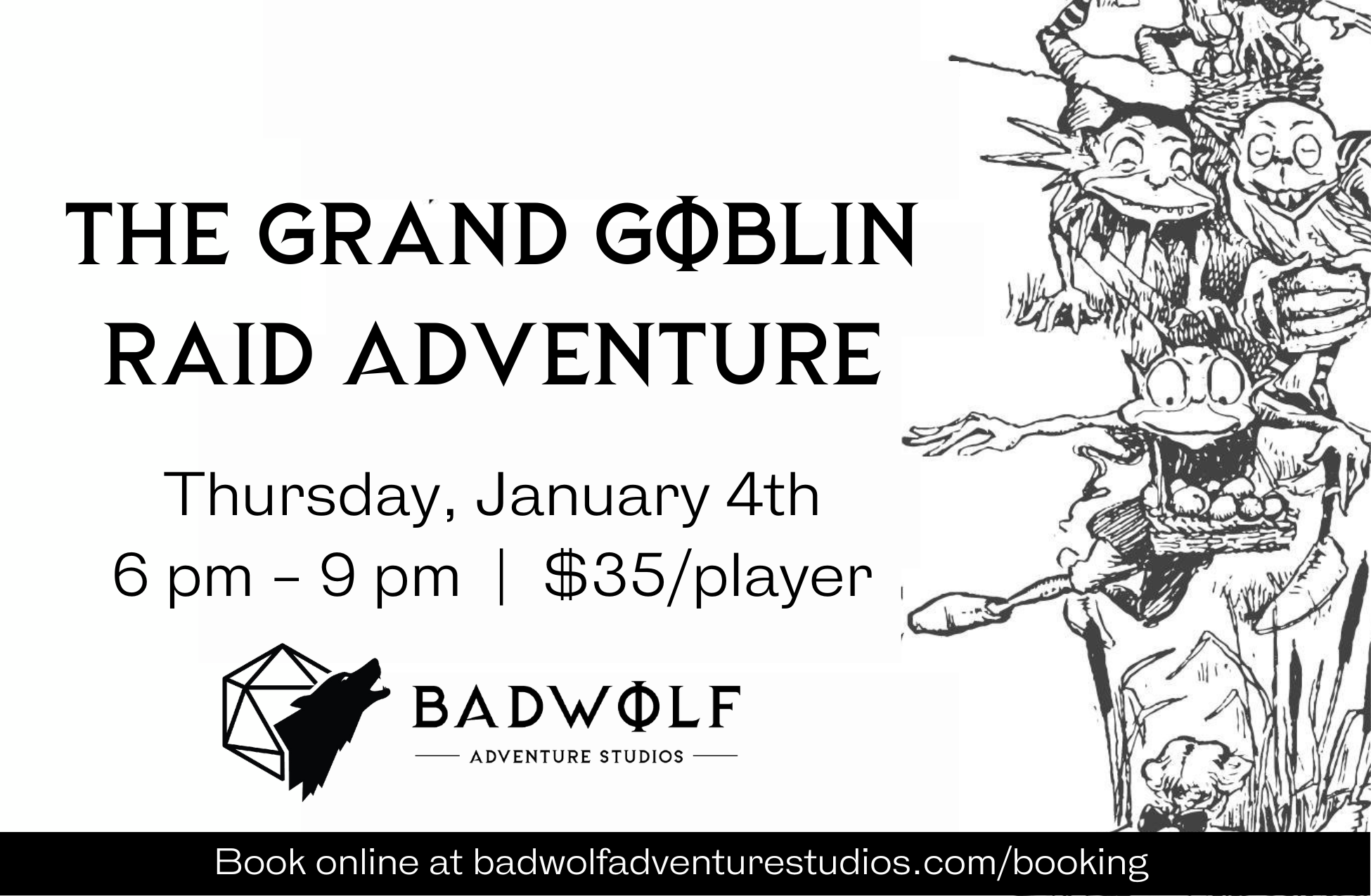 Dungeons and Dragons Adventures | Shop Online Now — Badwolf Adventure ...
